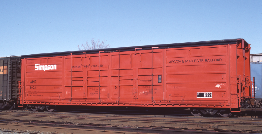 Decals: Arcata and Mad River Evans Side-Slider Boxcar – RailTrain Hobbies