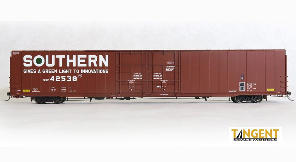 Tangent Scale Models 86' High-Cube Double Plug Door Boxcar, SOUTHERN – RailTrain Hobbies