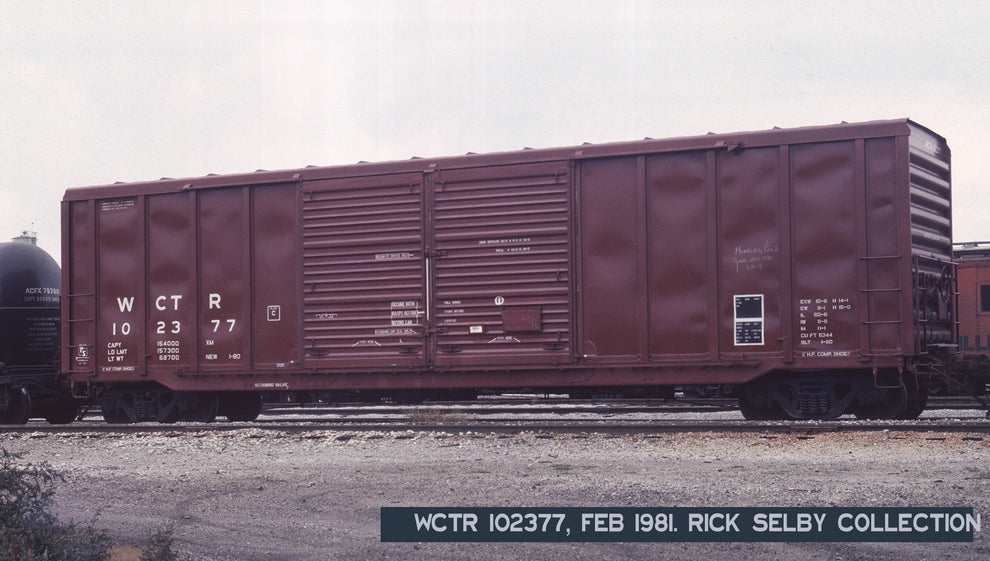 DECALS: White City Terminal PS 5344 Double-Door Boxcar – RailTrain Hobbies